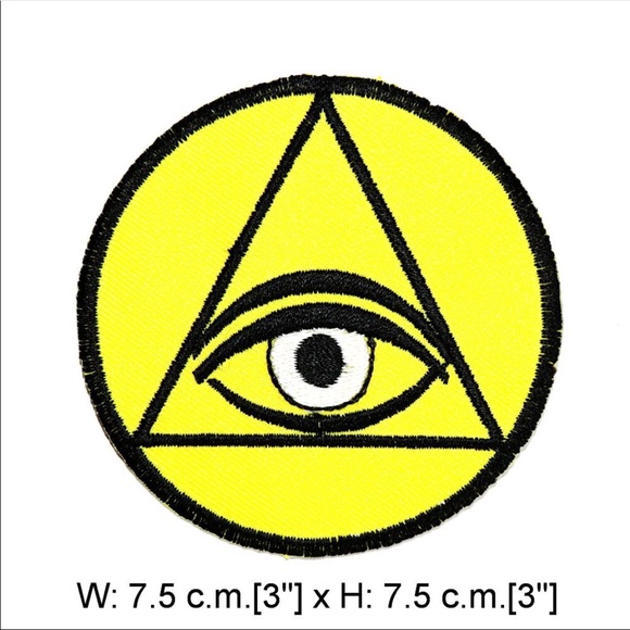 Accessories | Illuminati Patch Iron On Patches Trust No One Diy | Poshmark